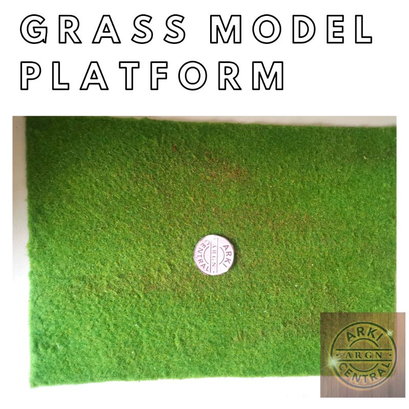SCALE MODEL GRASS MODEL PLATFORM A3 SIZE | Shopee Philippines
