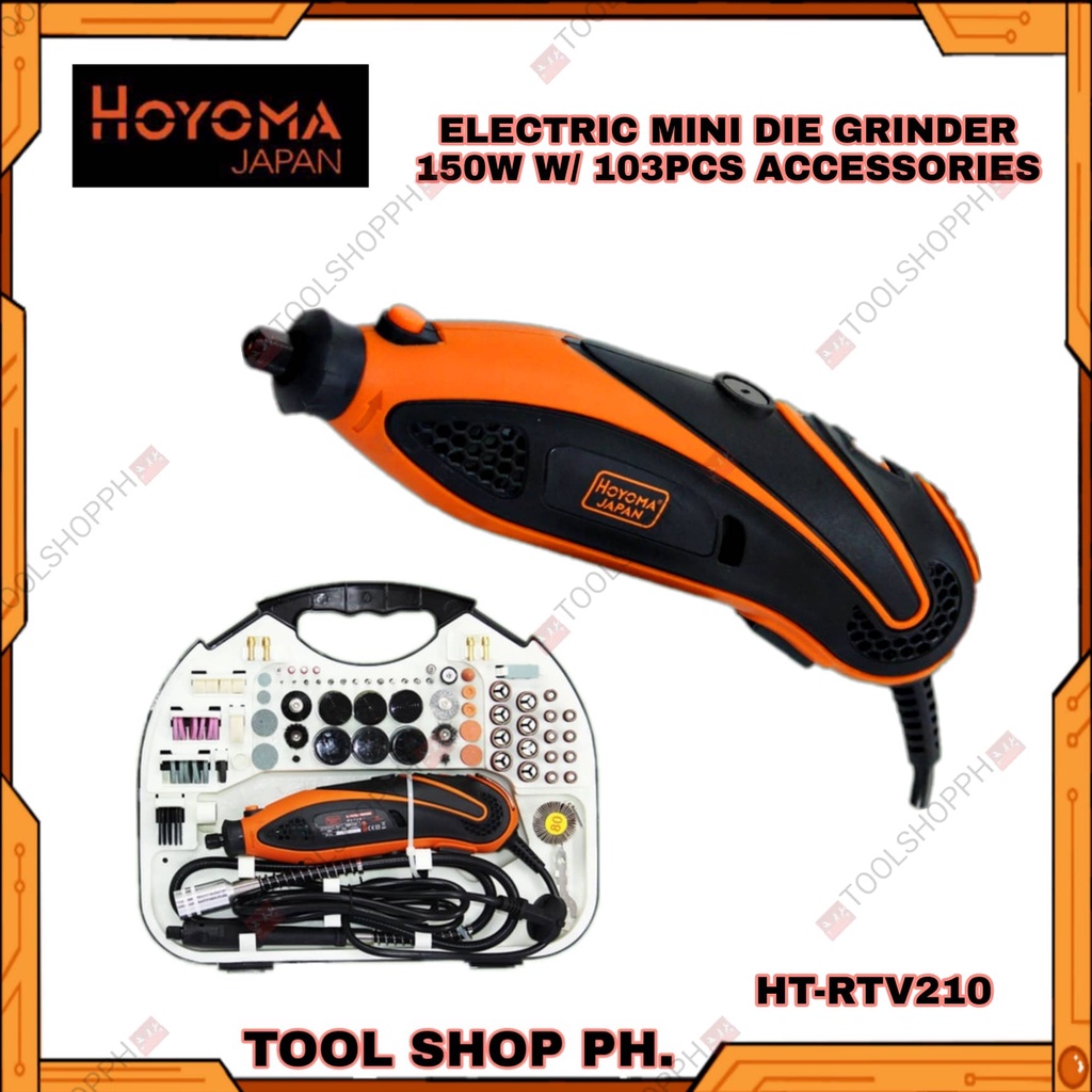 INGCO / HOYOMA / HOYOMA COMPLETE SET/ MAILTANK Mini Drill Rotary Die ...