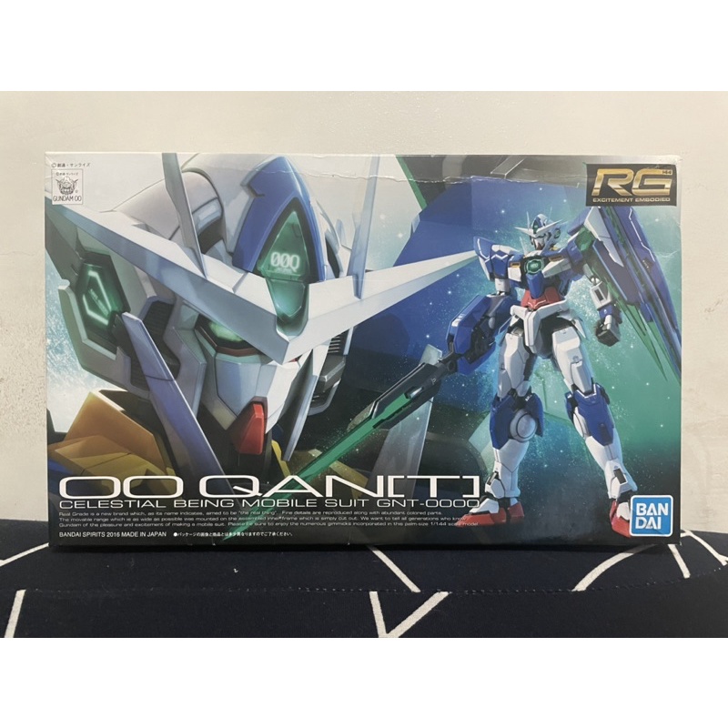 Bandai 1/144 RG Gundam 00 QanT (Built) | Shopee Philippines