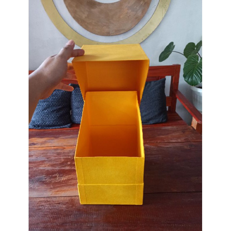 Hard box Candle box open for customize design and size 7x7x10 inches ...