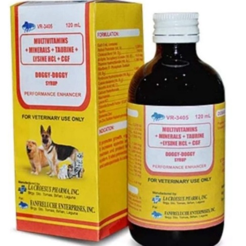 Doggy Doggy Syrup Multivitamins 120ml | Shopee Philippines