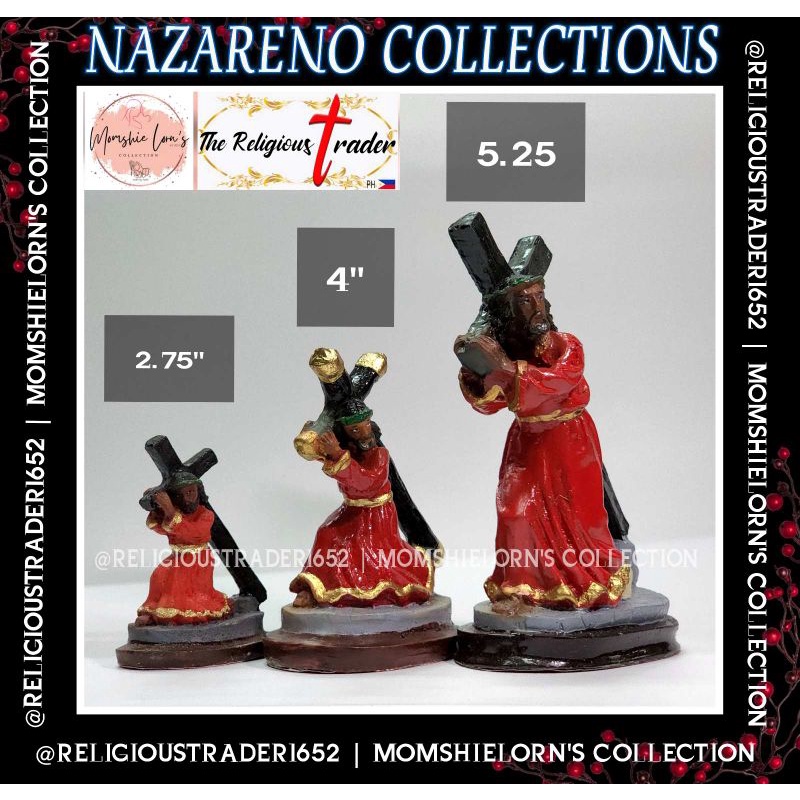 Black Nazarene | Nazareno Figurines | Shopee Philippines