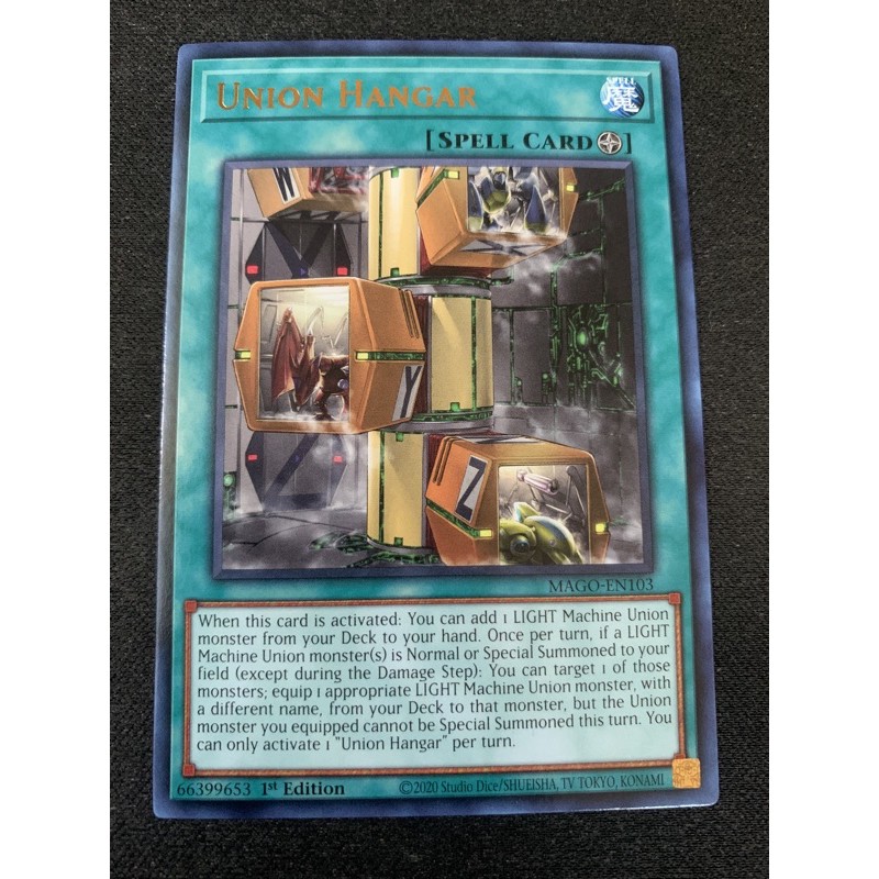 YuGiOh - Union Hangar (TCG) | Shopee Philippines