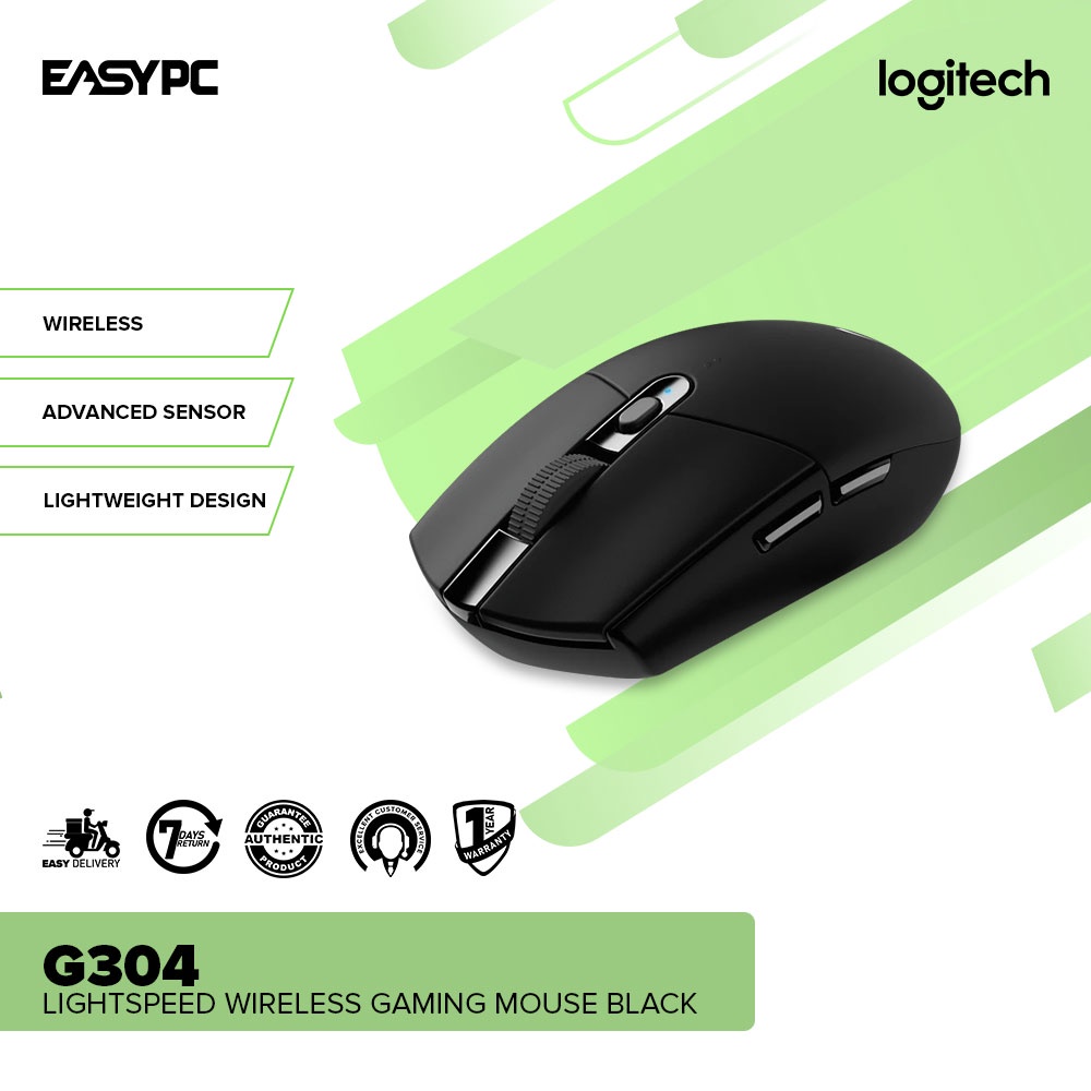 EasyPC | Logitech G304 Lightspeed Wireless Advanced Sensor Lightweight Design Gaming Mouse ...