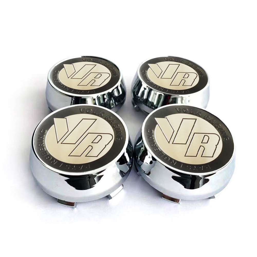 4pc 60mm RAYS center caps Volk Racing Car sport rim wheel cap for Rays ...