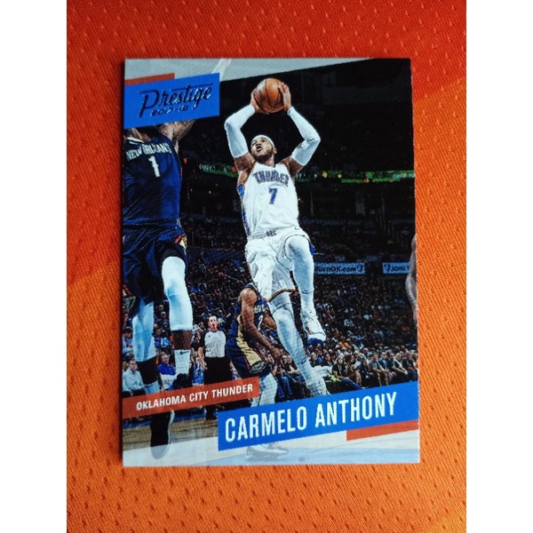 Carmelo Anthony LA Lakers F #00 | Panini Prestige 2017-18 No.129 Nba ...