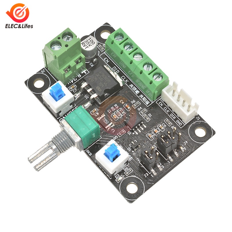 DC 12V 24V Pulse Frequency Signal Generator module for Stepper Motor ...