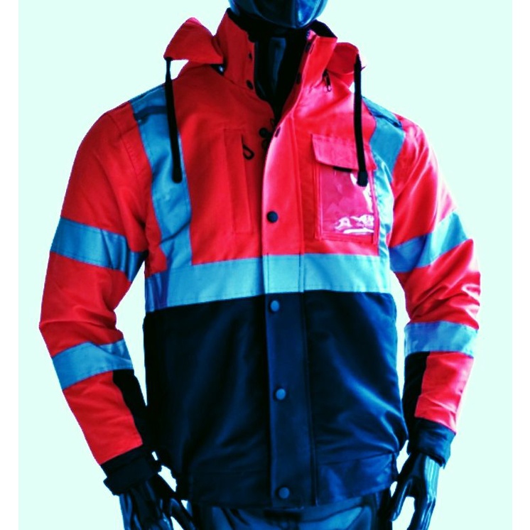 OTRAHUM Hi-Vis Safety Bomber Jacket High Visitity Jacket ANSI ...