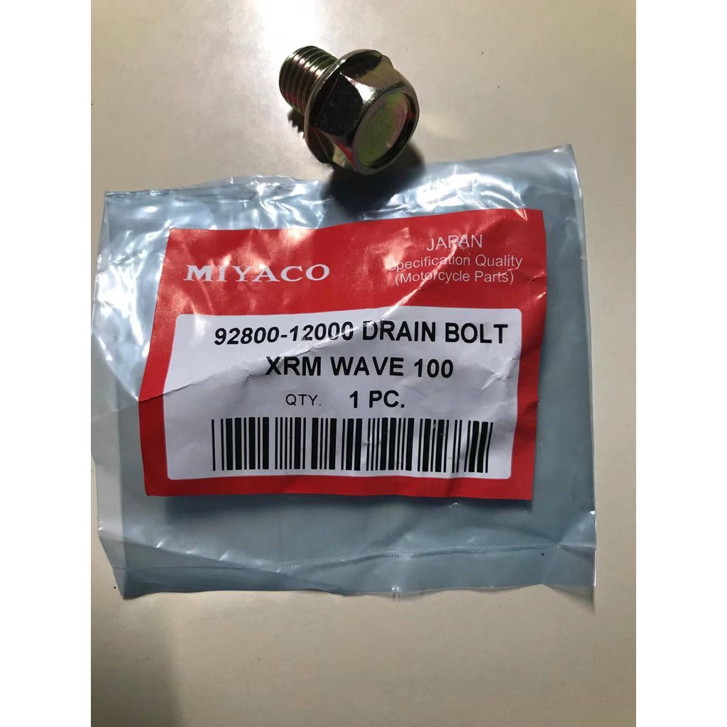 Drain Plug for XRM Rusi Motorstar Sym | Shopee Philippines