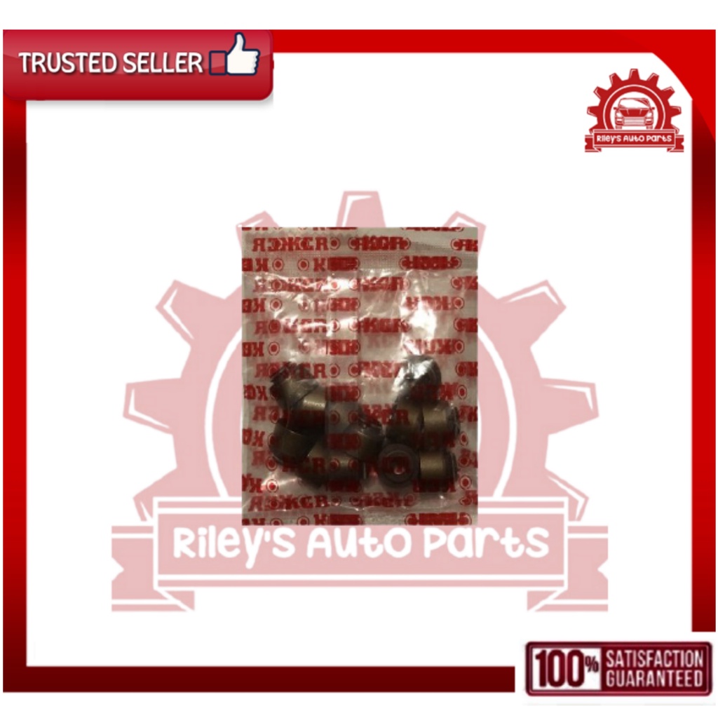 KCR VALVE SEAL SET(12pcs) FOR MITSUBISHI LANCER 4G13/4G15 12V ENGINE ...