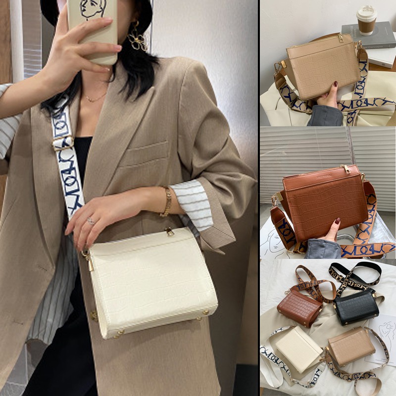 Korean fashionable women's crossbody bag, retro shoulder bag for women ...