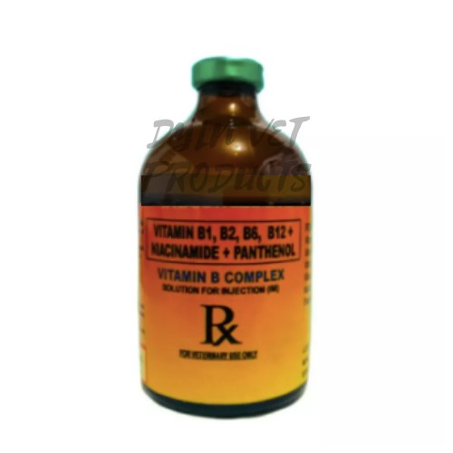VITAMIN B COMPLEX INJECTABLE FOR ANIMALS | 100ML | VETGEN | Shopee ...