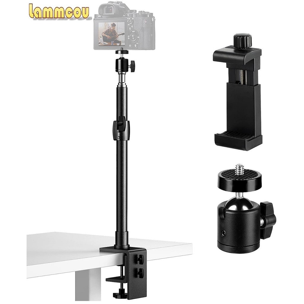 Lammcou Adjustable C Clamp Desk Camera Stand | Shopee Philippines