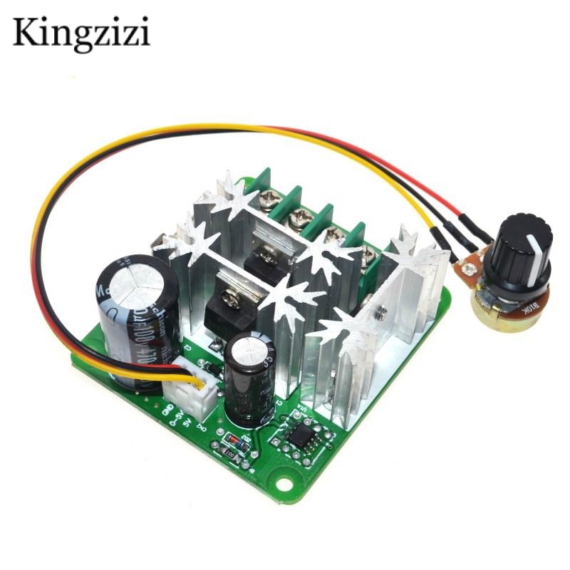 Poleless speed-adjusting DC motor controller general DC 6V to 90V pwm ...
