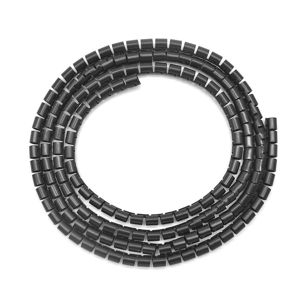 2M Spiral Wrap Sleeving Band Tube Cable Protector Line PE Plastic ...