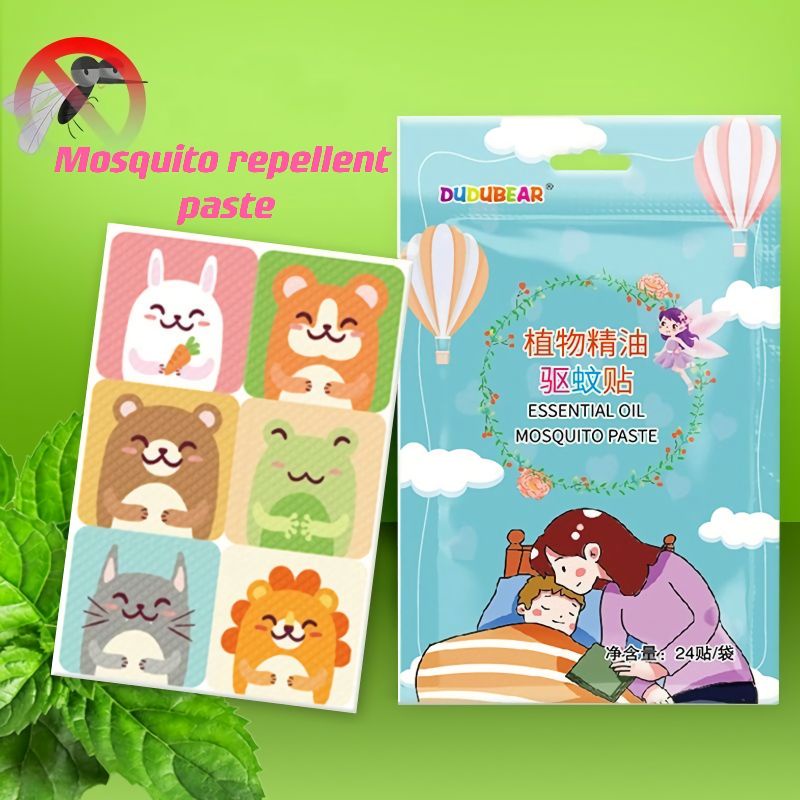 Mosquito Repellant Patch Cute Carton Anti Mosquito Sticker Baby(6pices sheets) | Shopee Philippines