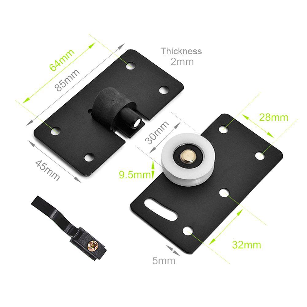 FOREVER Door Rollers Wardrobe Roller Kit Wheel Runner Cabinet Nylon ...