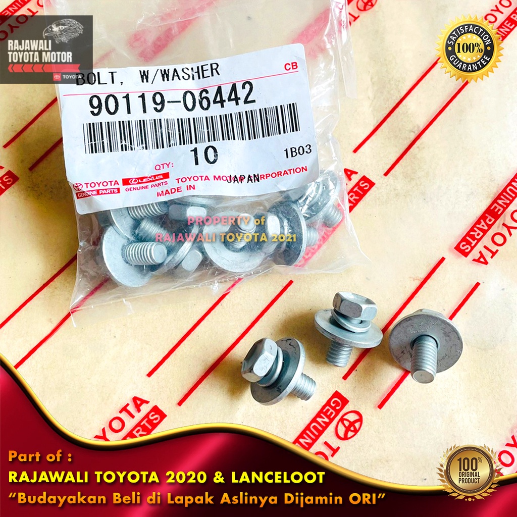 Dyna BU303 Washer Hinge Bolt or Universal Seat Nut Small & Flexible ...
