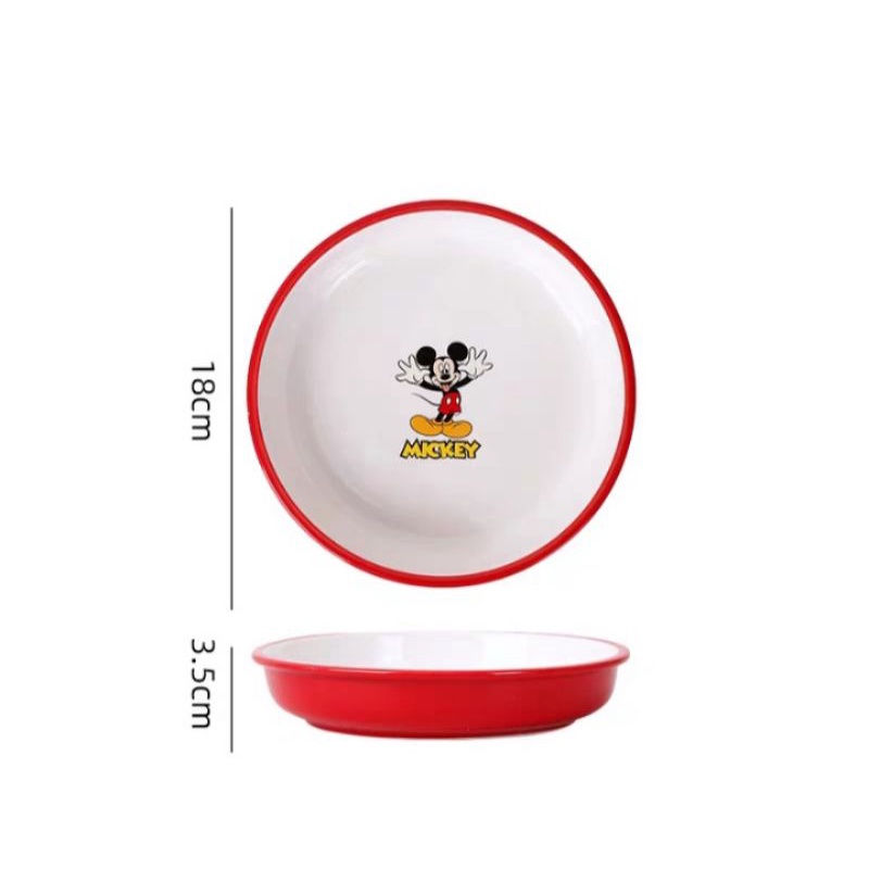Disney Character Plate/Cute Plate/MICKEY MOUSE Plate/DONALD DUCK Plate ...