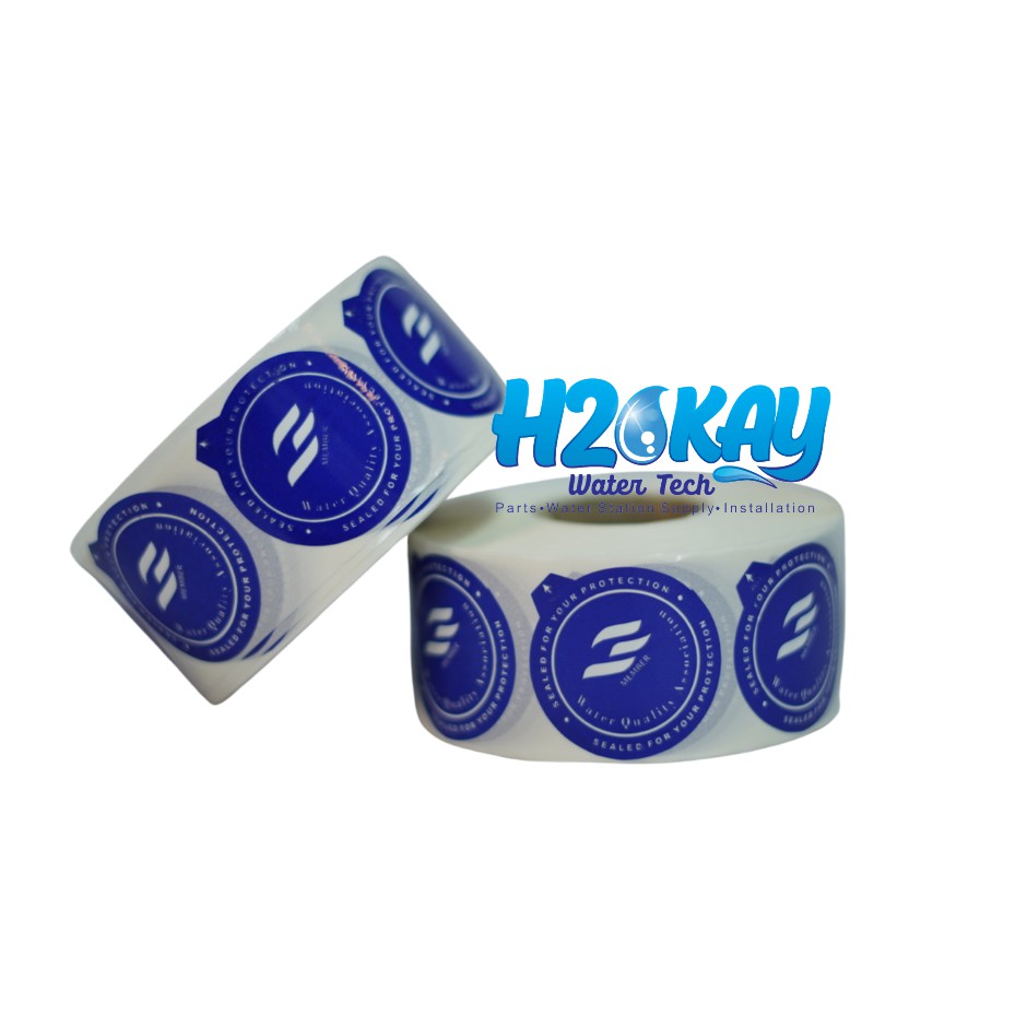 PULL TAB / HYGIENIC NON SPILL STICKER FOR ROUND CONTAINER 1000 pieces ...