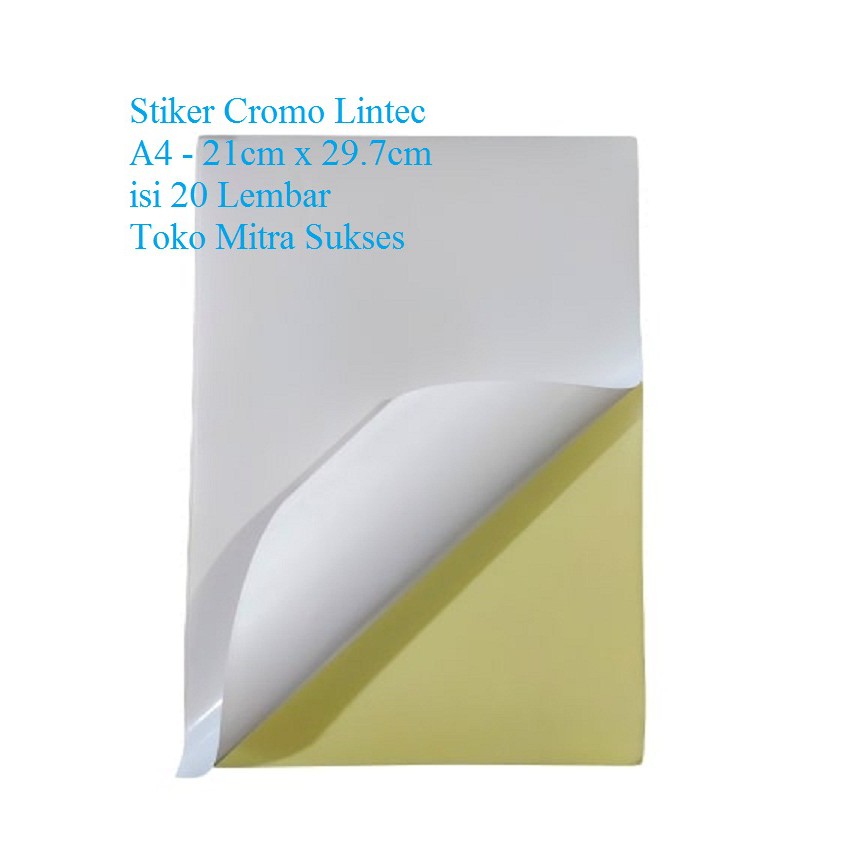 A4 Cromo Stickers, 20 Sheets | Shopee Philippines