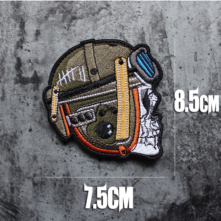 Velcro Badge Good Quality 3D Embroidery Armband patchs Tactical Morale ...