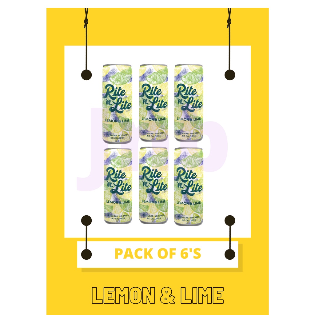 Rite 'n Lite Pack of 6's (Lemon Lime) | Shopee Philippines