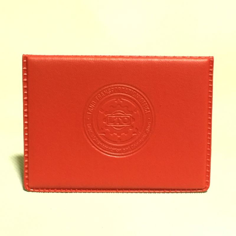 Driver's License Holder/Jacket/Protector (LTO)(GORDON MATERIAL ...