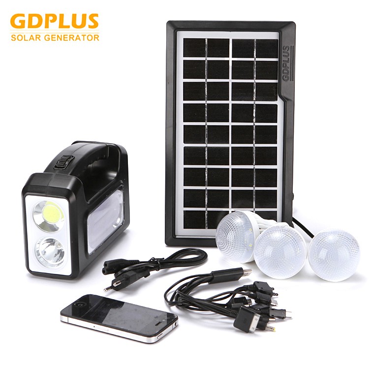 Portable Solar Panel Lithium Battery Home Solar System Led Solar Light ...