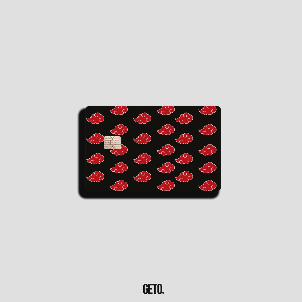 Akatsuki Atm Card Skin Sticker Special Hologram logo | Getocard GETO ...