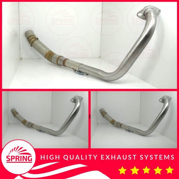 Satria FU Exhaust Pipe Neck Semi Stainless inlet 2 inch 50mm | Shopee ...