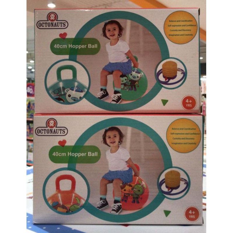 Paso Octonauts 40cm Hopper Ball Hop Jumping Jump Ball | Shopee Philippines