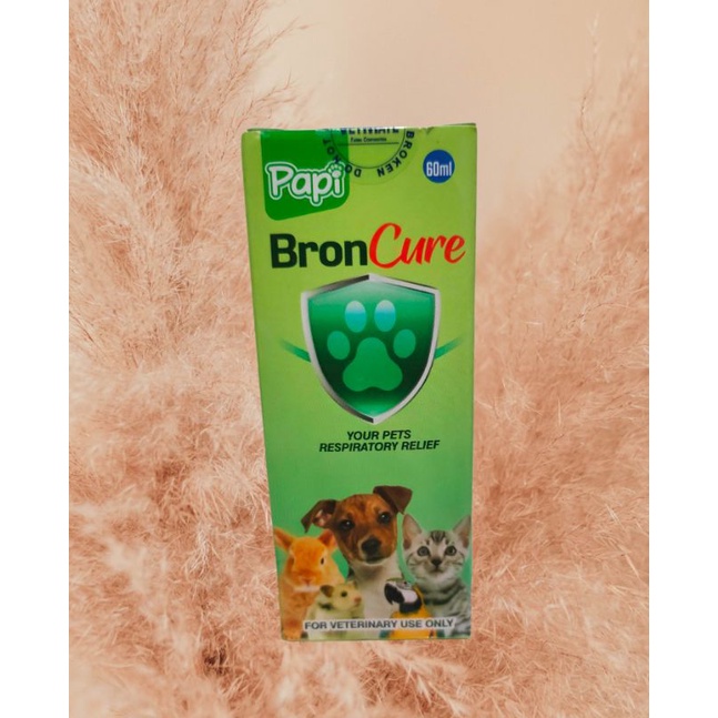 BRONCURE SYRUP ( for your pets respiratory strength ) 60ml | Shopee ...
