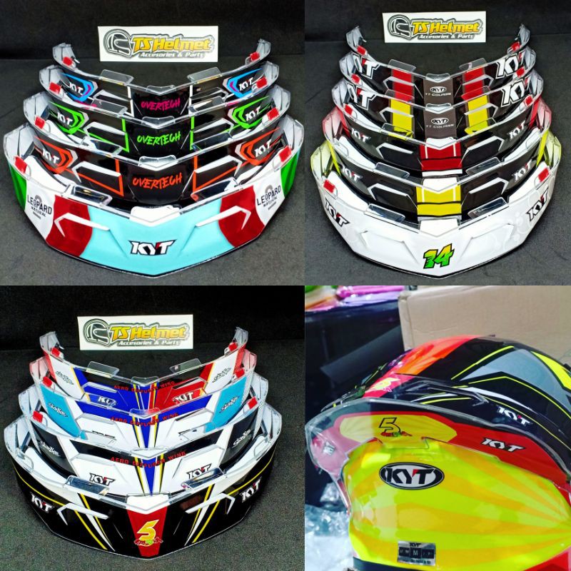 3D Kyt Tt Course Ttc Spoiler with Premium RTF Motif | Shopee Philippines