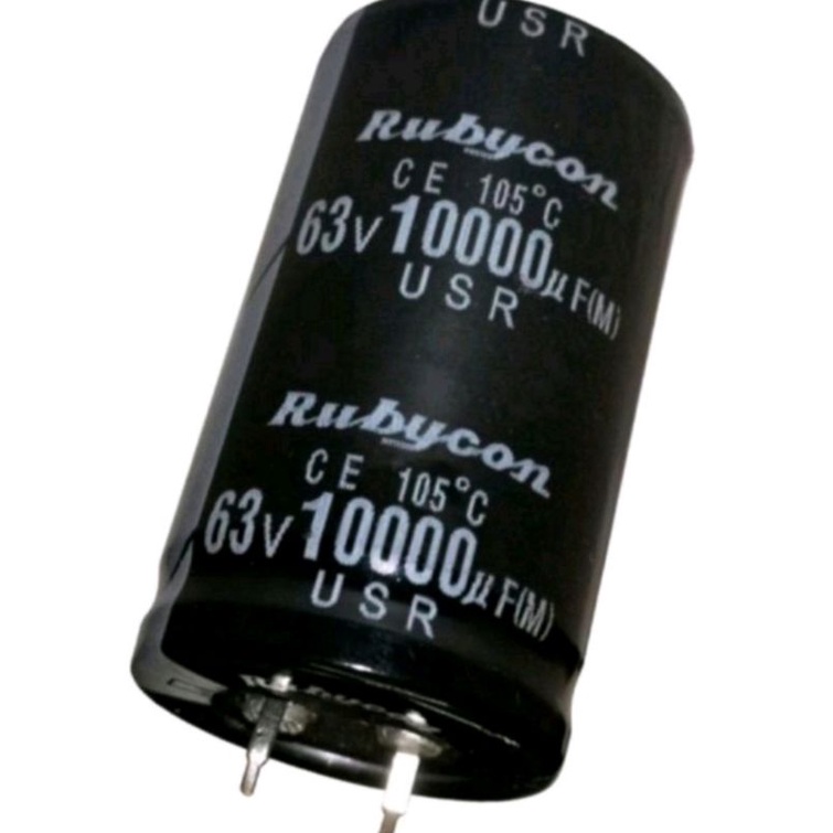 63V / DC 10,000UF RUBYCON ELECTROLYTIC CAPASITOR | Shopee Philippines