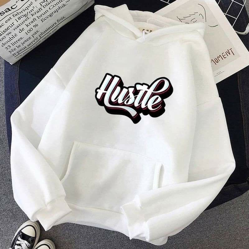 HUSTLE hoodies jacket men women customize | Shopee Philippines