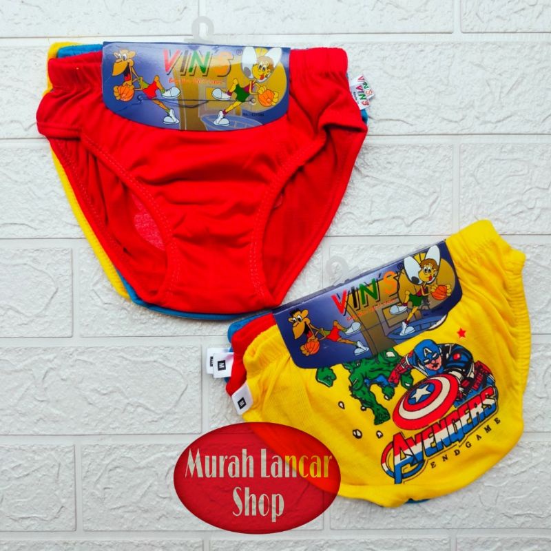 KATUN Boys Cd Vins Color | Soft Cotton Boys Underwear | Shopee Philippines