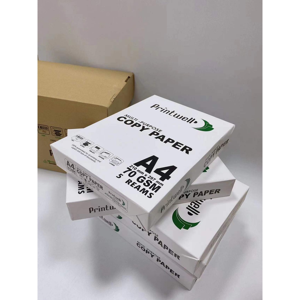 Hard Copy Bond Paper A4 - Per ream 500 sheets 70 gsm | Shopee Philippines