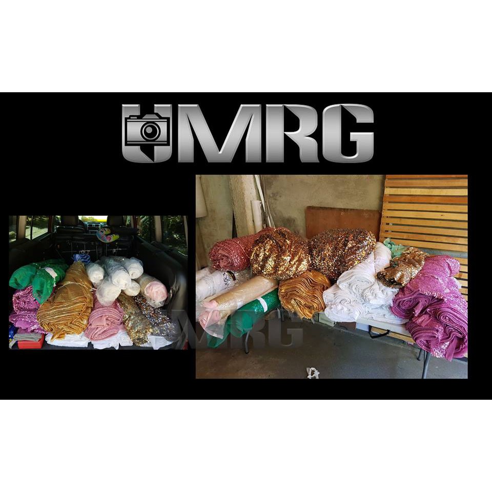 MRG retaso sequins fabric PER PACK / Sequins backdrop retaso | Shopee ...