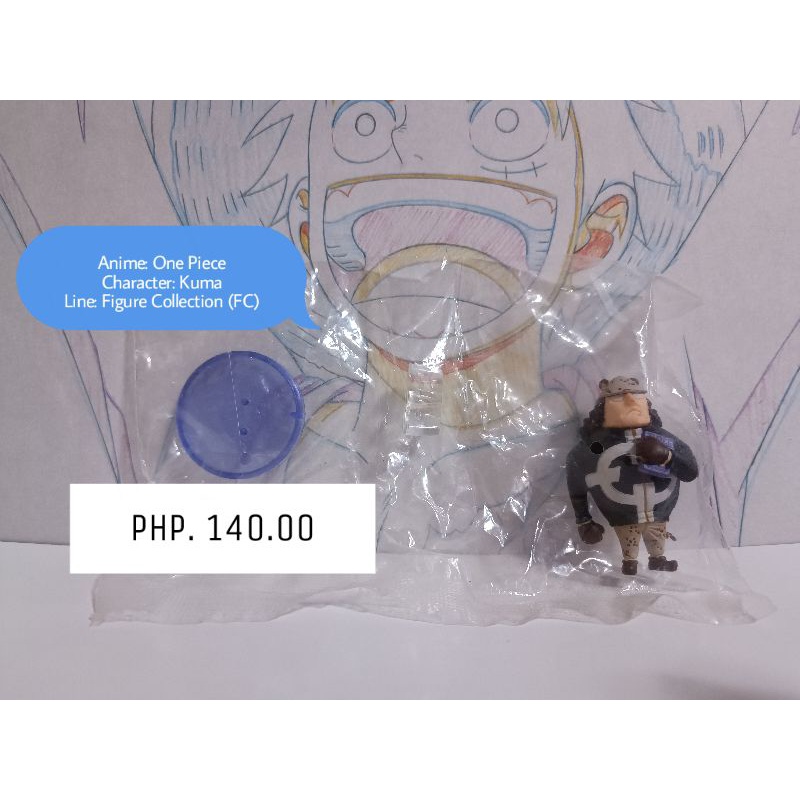 Authentic Kuma FC One Piece Figure | Shopee Philippines