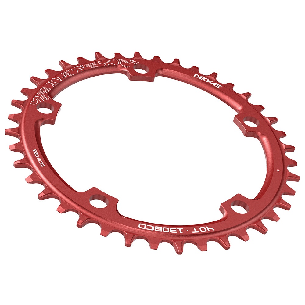 Deckas Round 130BCD 46T-58T Cycling Chainring MTB Bicycle Chainwheel Crankset Plate BCD 130mm ...