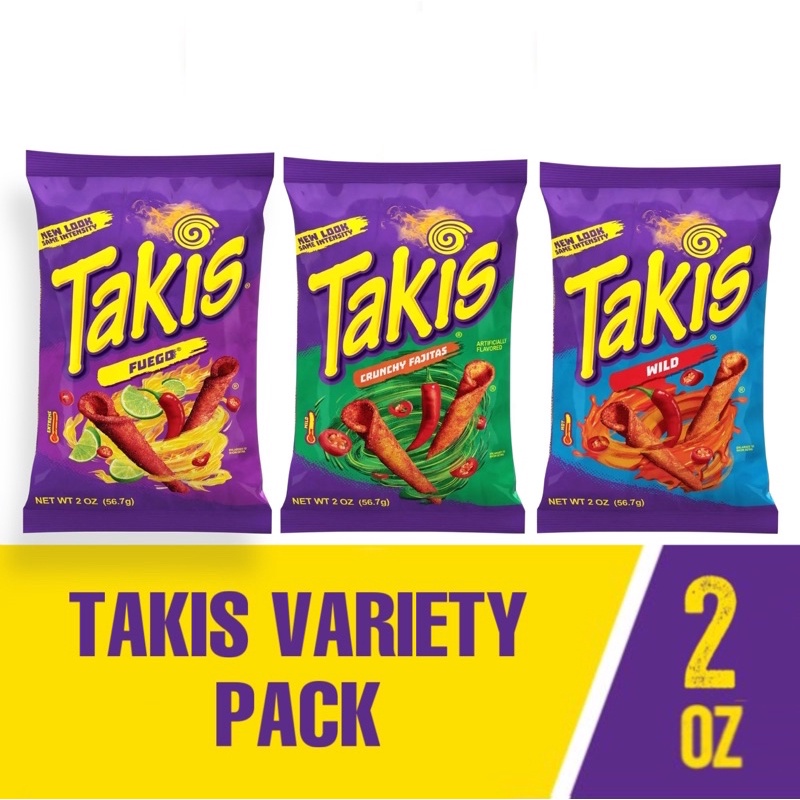 Takis Variety Bundle (3pcs 2oz takis) | Shopee Philippines