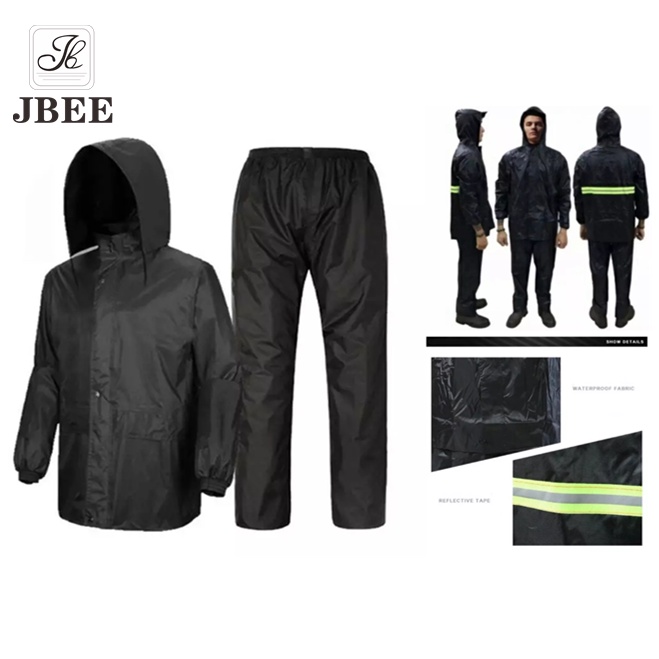 JBEE Outdoor RainCoat Suit hiking bike motorcycle rain coat unisex ...