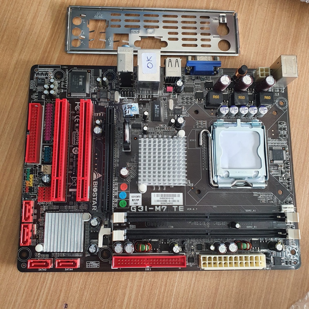 G31 Biostar Mobo Package + Dualcore processor supports ddr2 ram ...