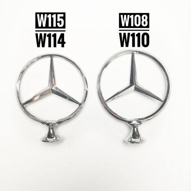 Hood Star Mercedes Benz W115 W114 W108 W110 W111 W112 W116 Stainless ...