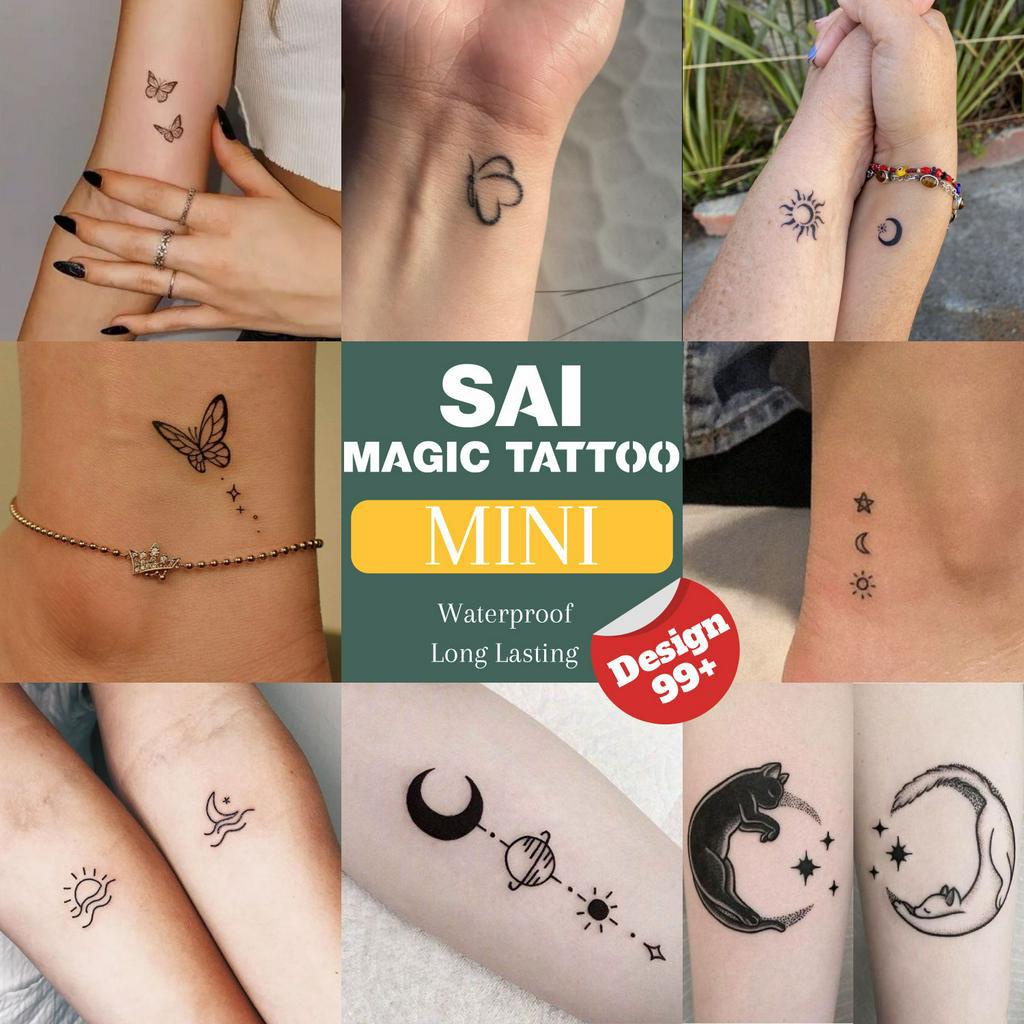SAI MAGIC TATTOO Long-Lasting Waterproof Temporary Tattoo Stickers - 2 ...