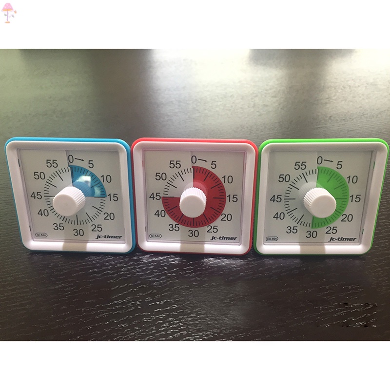 1 Pcs 60 Minutes Visual Analog Timer Countdown Clock Time Management ... 1 Pcs 60 Minutes Visual Analog Timer Countdown Clock Time Management ...