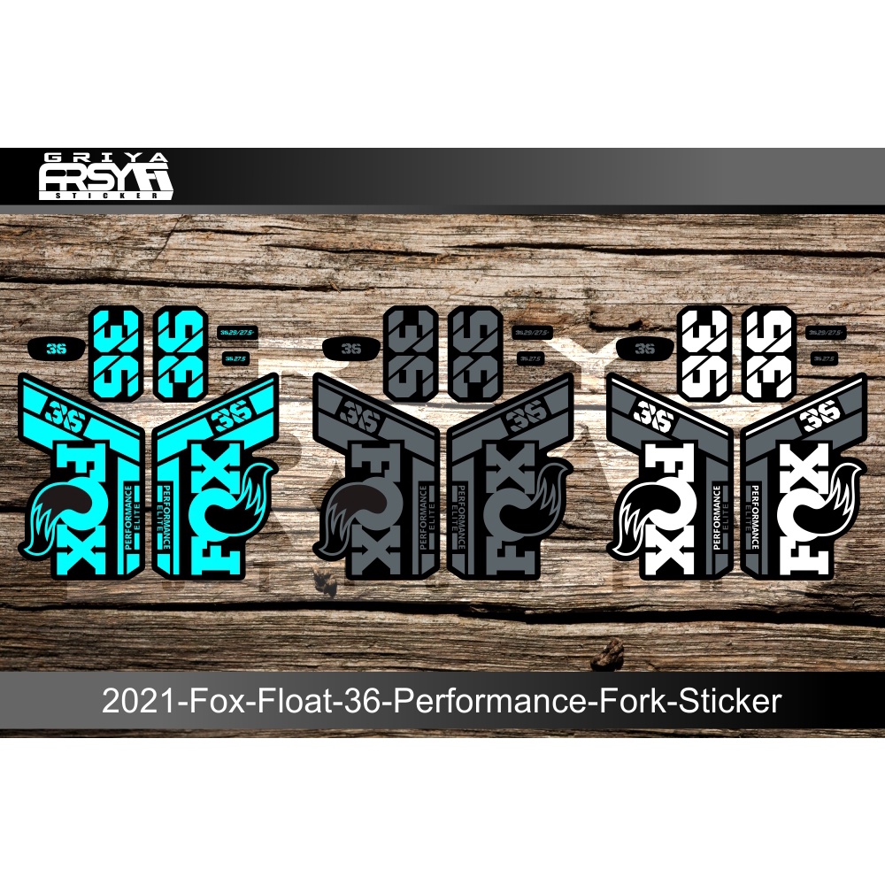 Decal Sticker 2021 Fox 36 performance Fork Sticker for MTB | Shopee ...