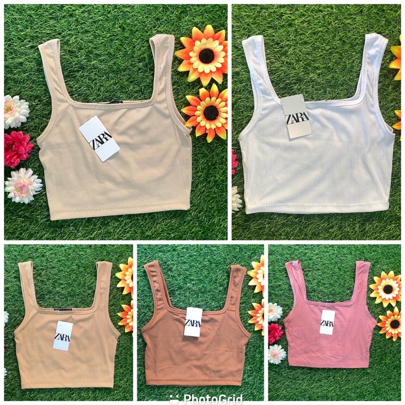 ZARA TANK TOP PH REPRO WITH FREEBIE | Shopee Philippines