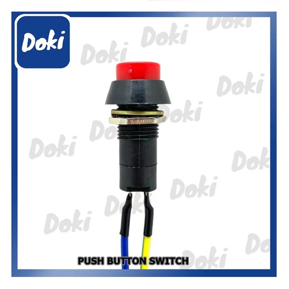 [DOKI MOTO] PUSH BUTTON SWITCH WITH WIRE | Shopee Philippines